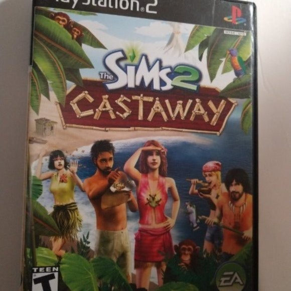 Sony | Games | The Sims 2 Castaway Playstation 2 Ps2 Game Tes | Poshmark
